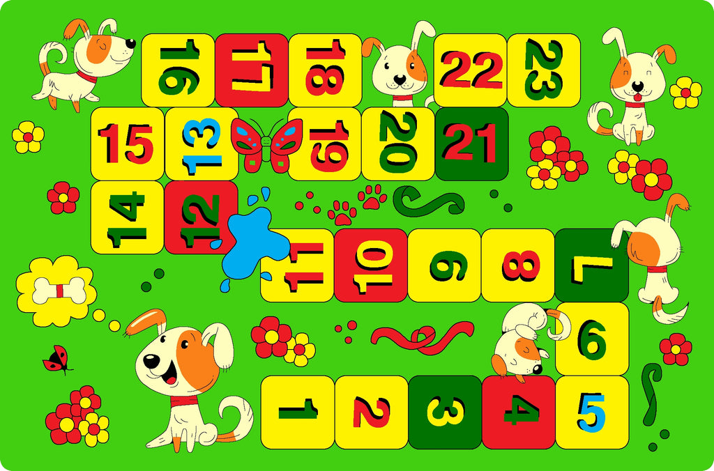 Number Puppies – Global Child Care Inc