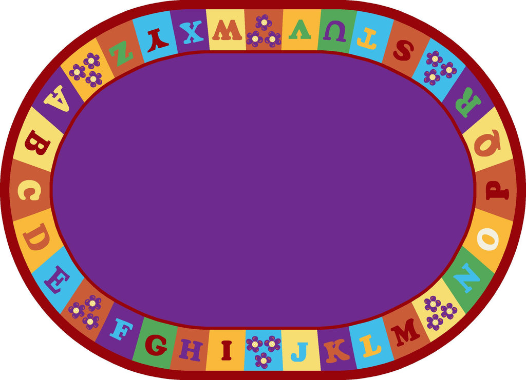 Royal Alphabet Oval – Global Child Care Inc